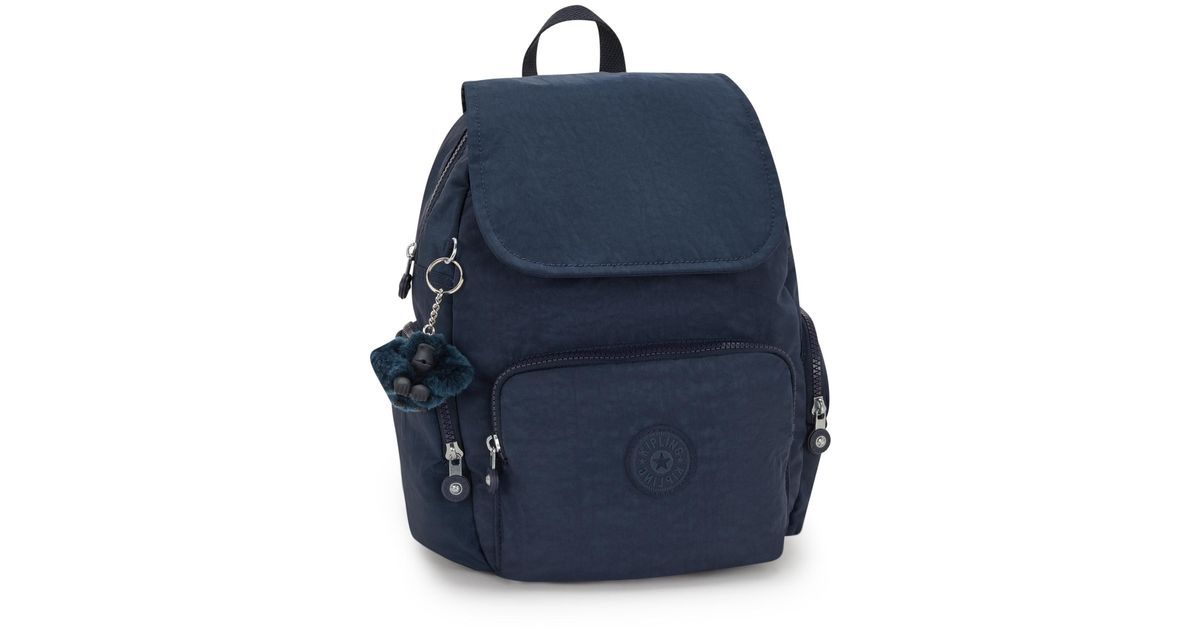 Kipling Backpack City Zip S Muted Sage Combo Small in Blue | Lyst UK