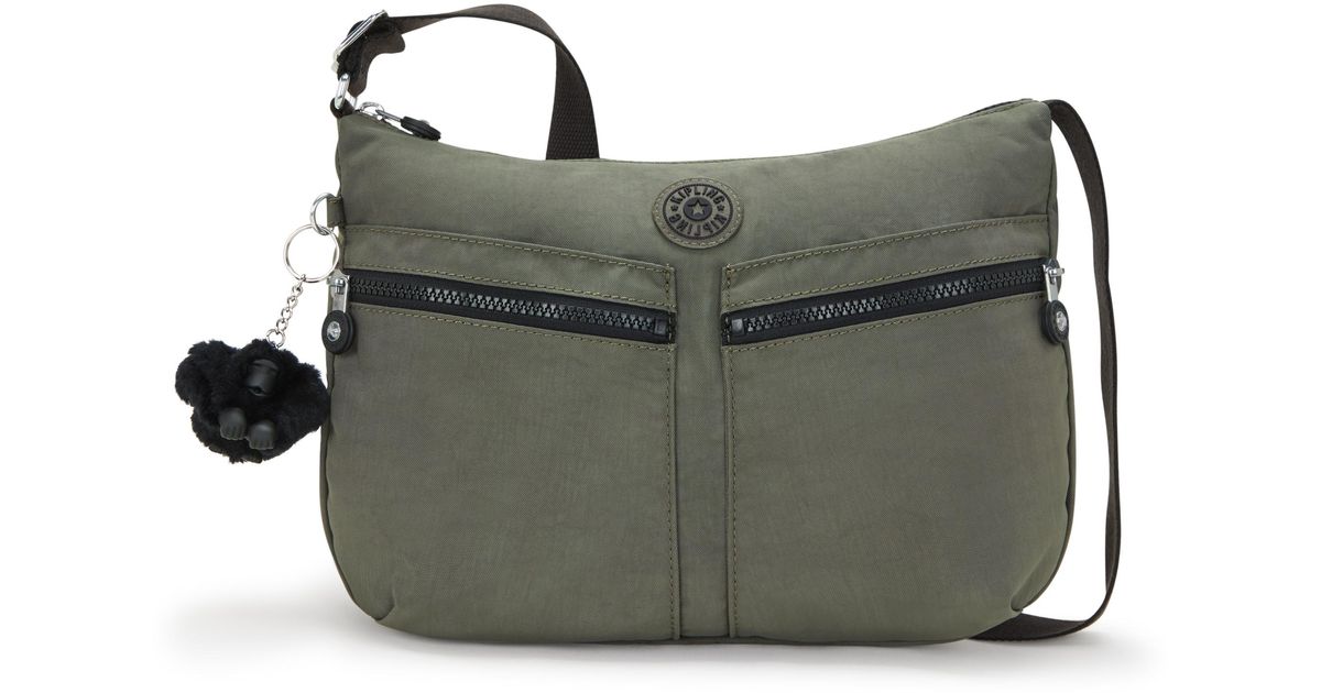 Kipling Crossbody Bag Izellah Moss Medium 100% Polyamide in Green | Lyst UK