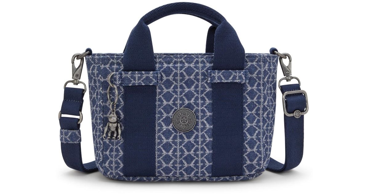 Kipling Shoulder Bag Ritta Mini Light Denim Jq Small in Blue | Lyst UK