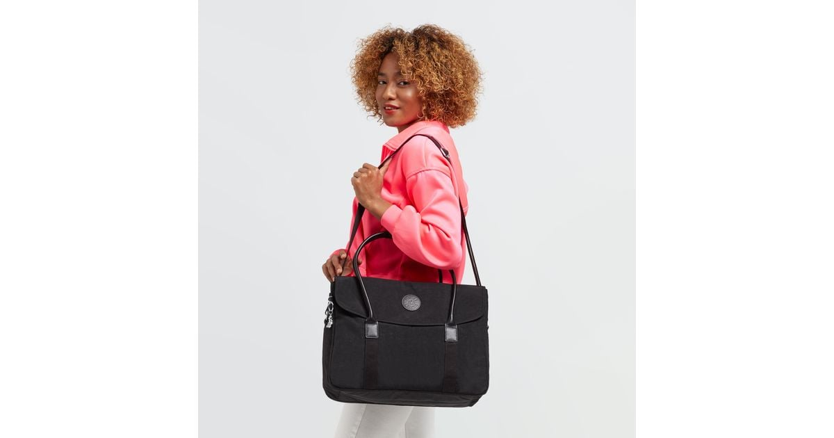 Kipling Computer Bags Superworker Black Noir Large in Red | Lyst UK