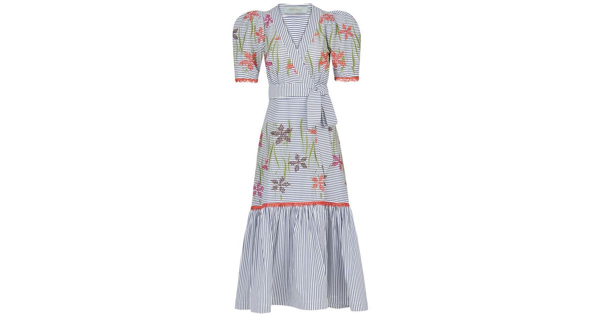 Silvia Tcherassi Nicola Midi Dress In White Lyst