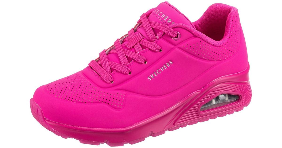 Skechers Uno Night Shades Sneakers Low in Pink | Lyst DE