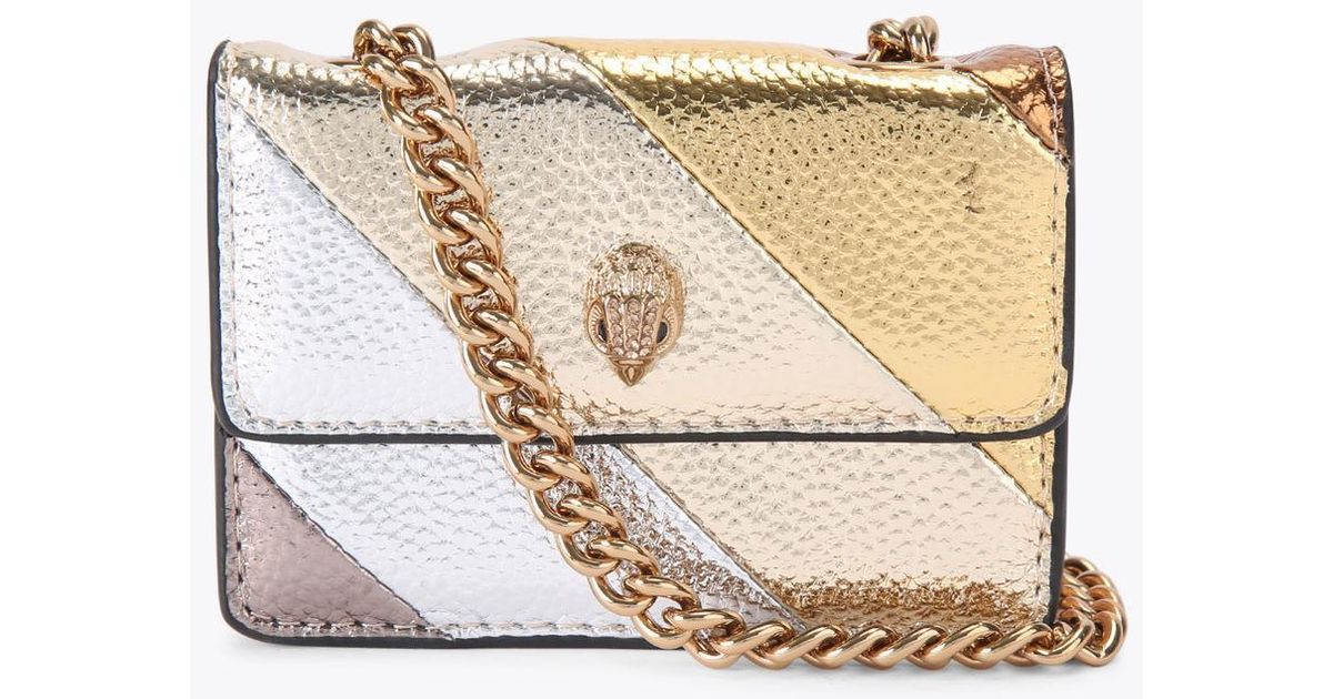 Kurt Geiger Micro Kensington Bag - Pebble Grain Micro Cross Body Bag in ...
