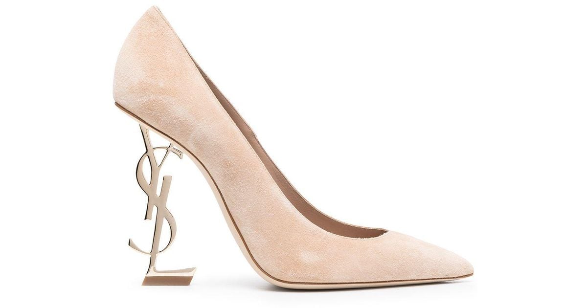 Saint Laurent Elegant Fw21 Ysl Heels in Pink | Lyst