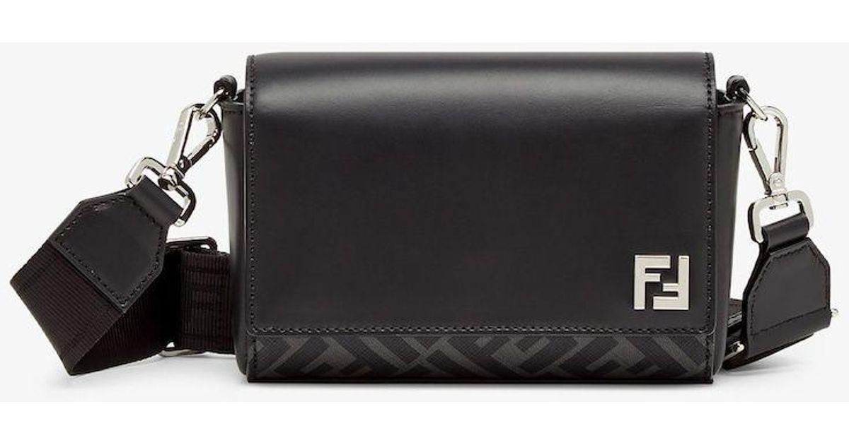 Fendi Compact Bag Squared Ff in Black for Men | Lyst