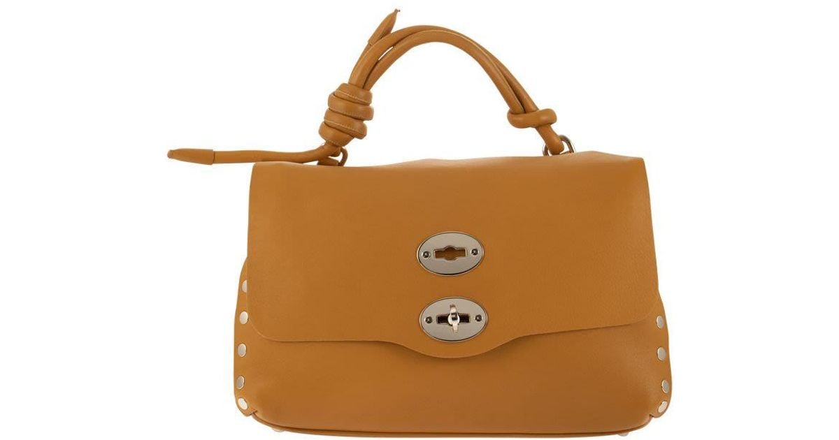 Zanellato Heritage Postman Handbag in Brown | Lyst