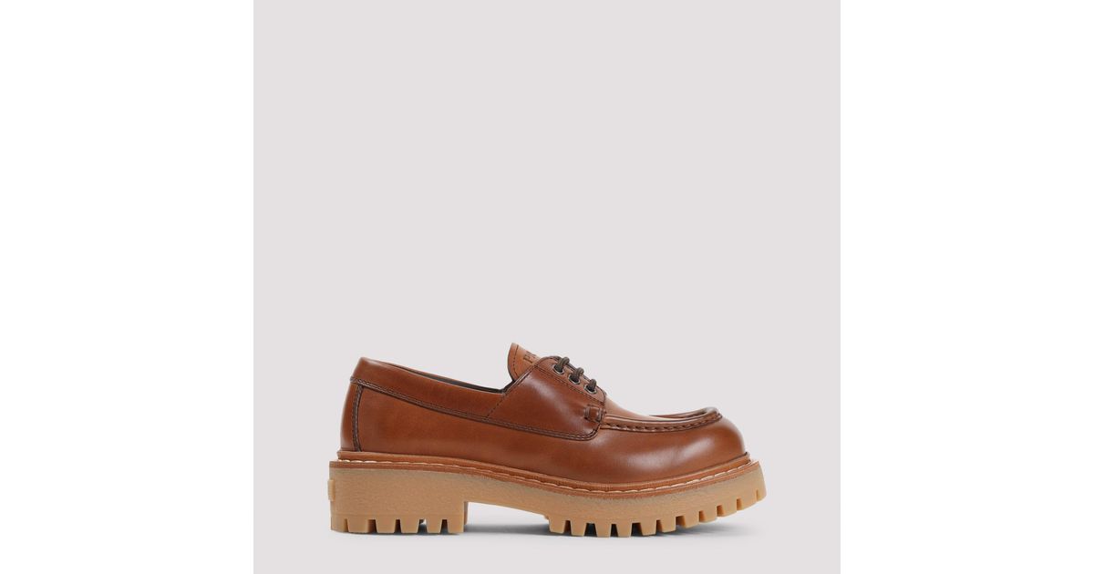Prada St. Moritz Derbies For Ss25 in Brown for Men | Lyst