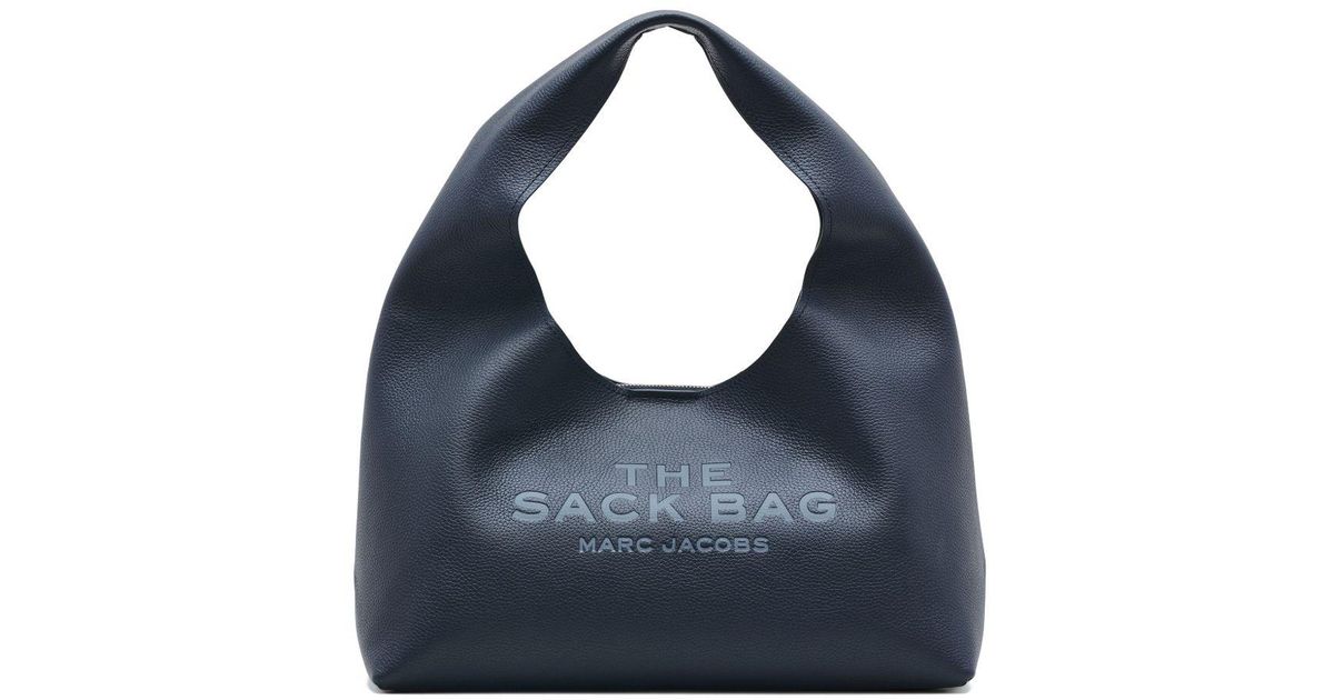 Marc Jacobs Calf Leather Shoulder Bag in Blue | Lyst