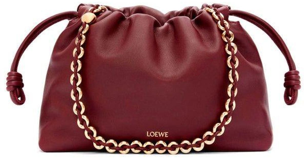Loewe Flamenco Purse Bag, in Purple | Lyst