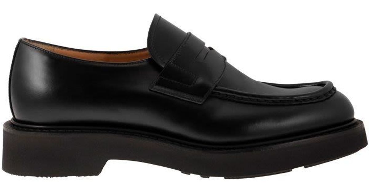 Church's Premium Loafer With Leather Finish And Handcrafted Detailing ...