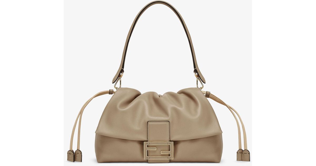 Fendi Mini Pouch Bag in Natural | Lyst