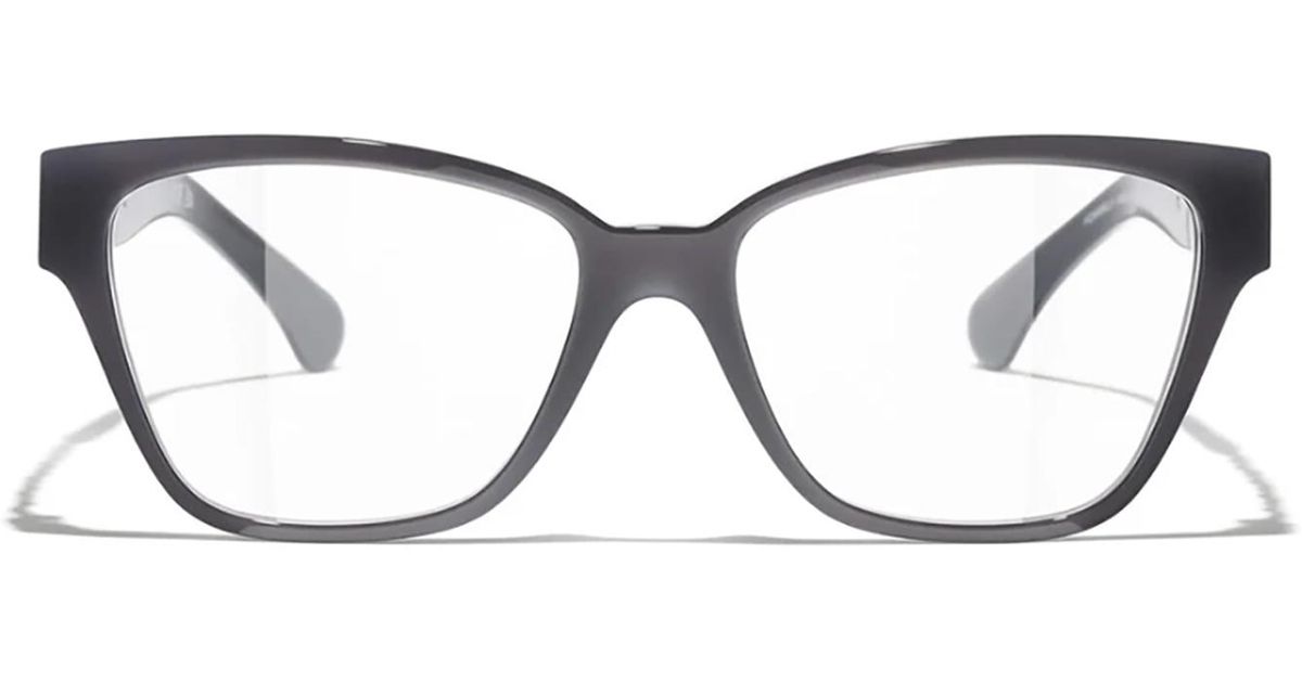 CHANEL Chic Optical Frames With International Fit in Black | Lyst