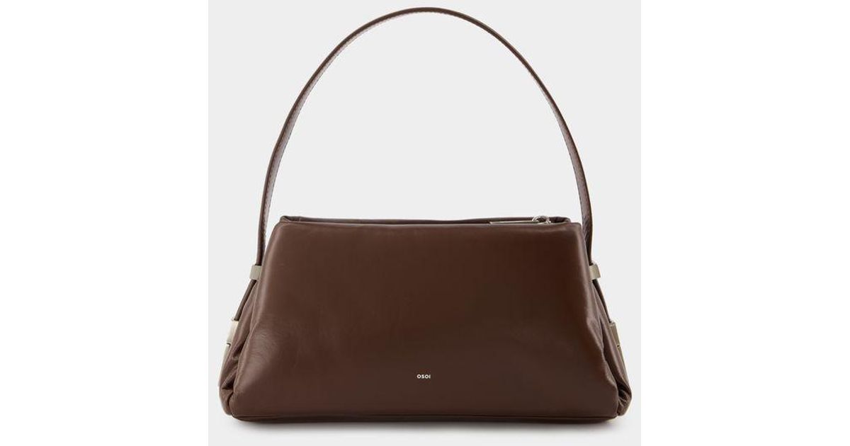 OSOI Chic Mini Shoulder Handbag in Brown | Lyst