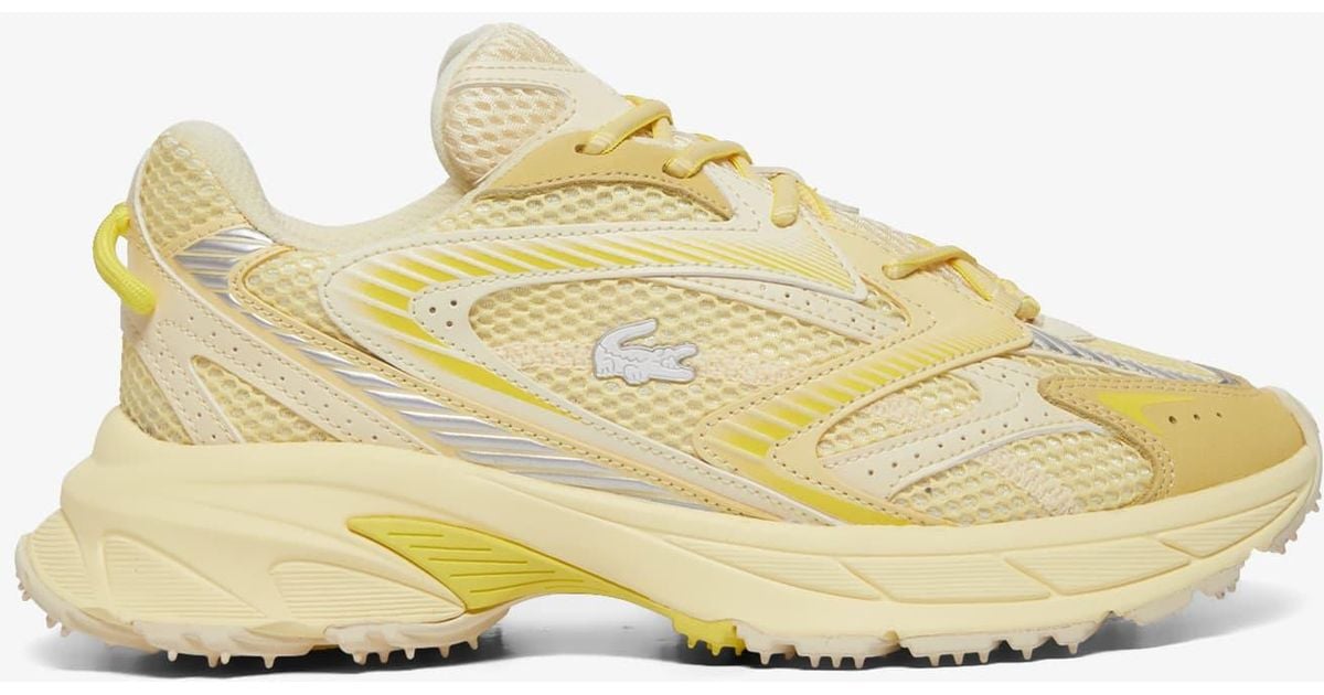 Lacoste L003 Neo Shot Sneakers in Yellow for Men | Lyst