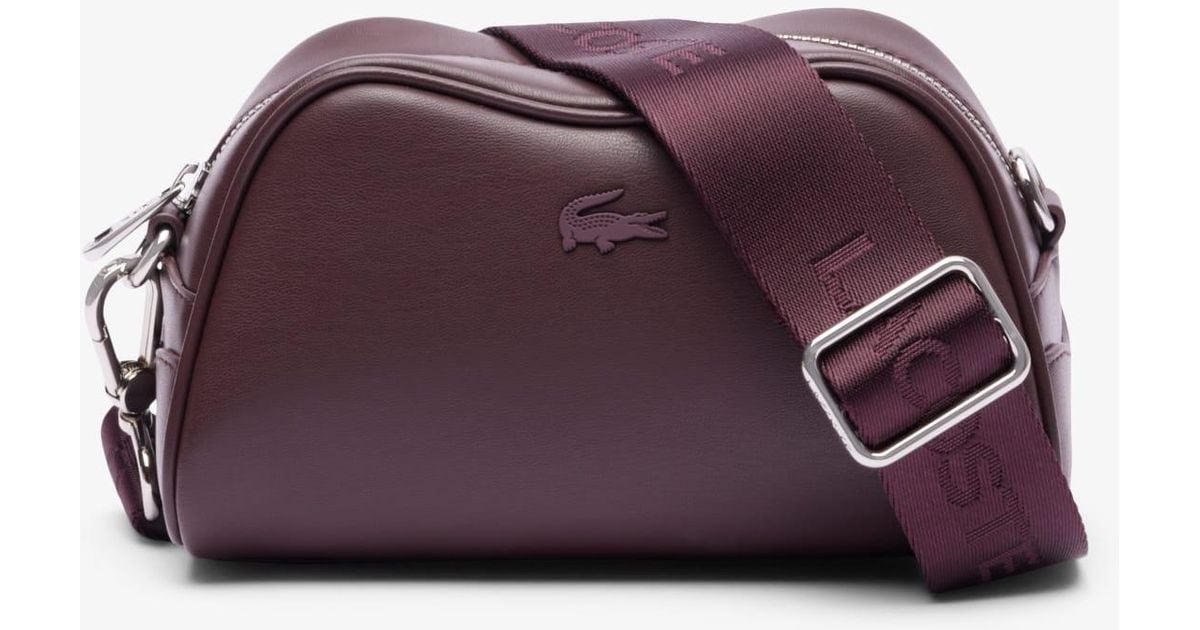 Lacoste Mini Lora Shoulder Bag in Purple | Lyst