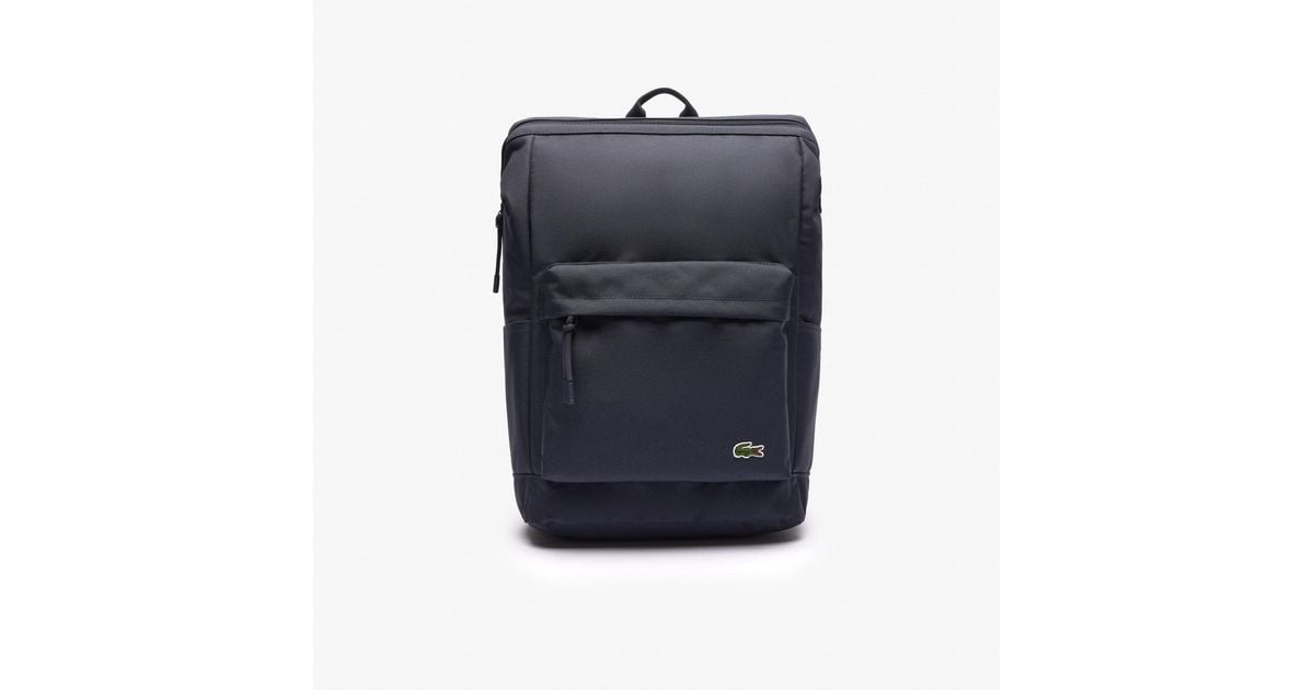 Lacoste Neocroc Rectangular Backpack in Blue | Lyst
