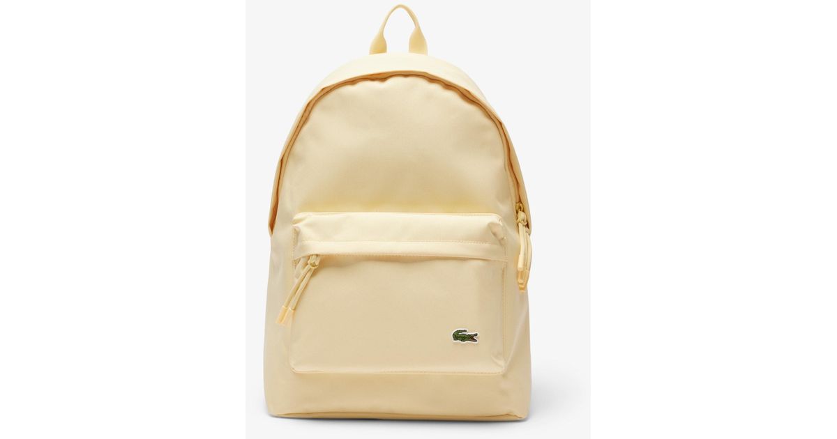Lacoste Neocroc Backpack in Natural | Lyst