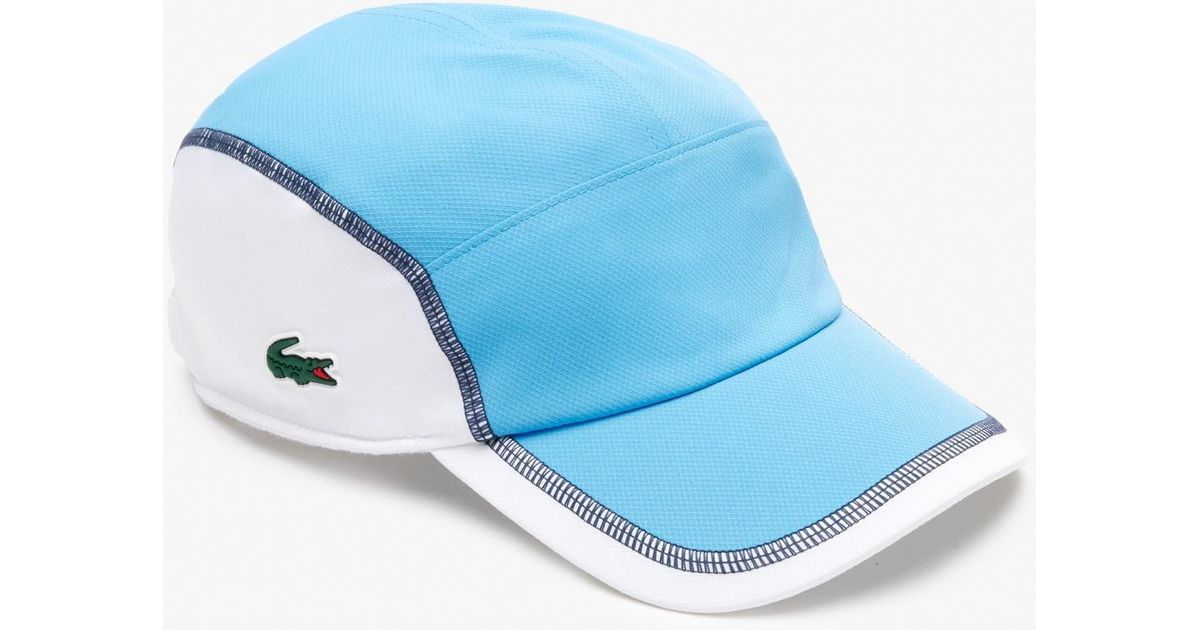Lacoste Colorblock Tennis Cap in Blue for Men | Lyst