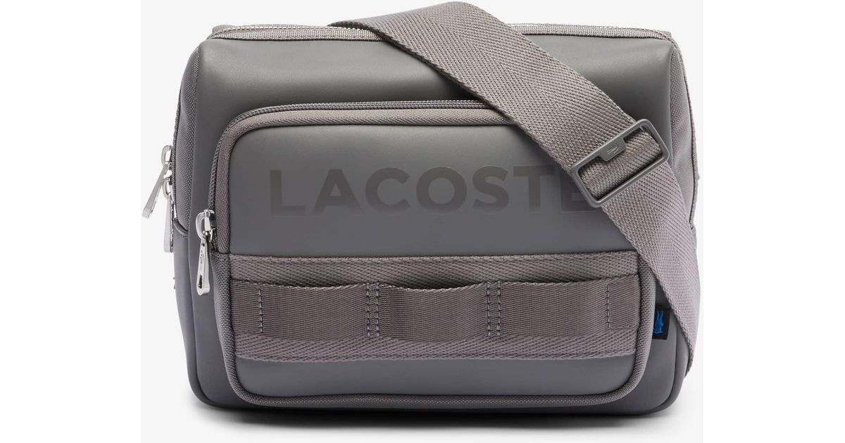 Lacoste Yzio Reporter Bag in Gray for Men | Lyst