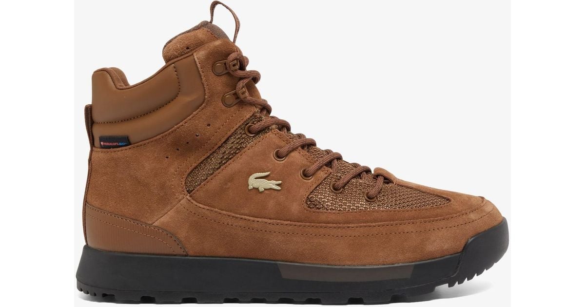 Lacoste Urban Breaker Boots in Brown for Men | Lyst