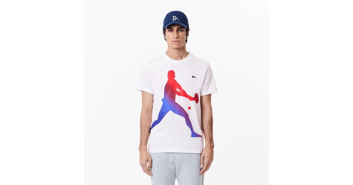 Lacoste Tennis X Novak Djokovic T-Shirt & Cap Set in White for Men | Lyst