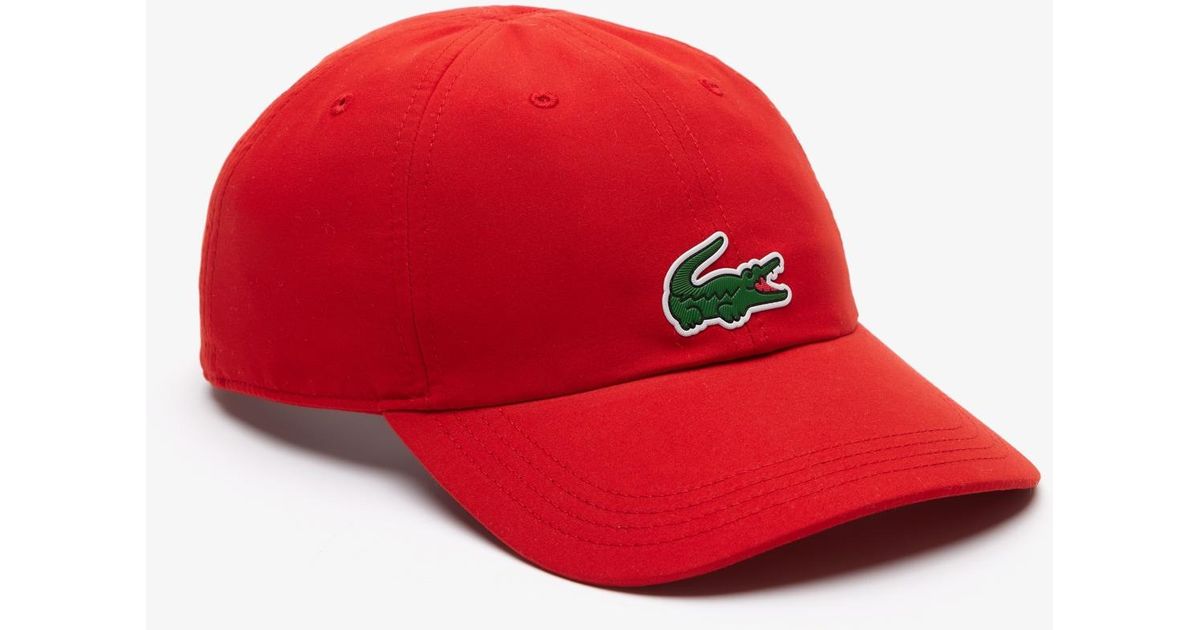 Lacoste Tennis X Novak Djokovic Cap in Red for Men | Lyst