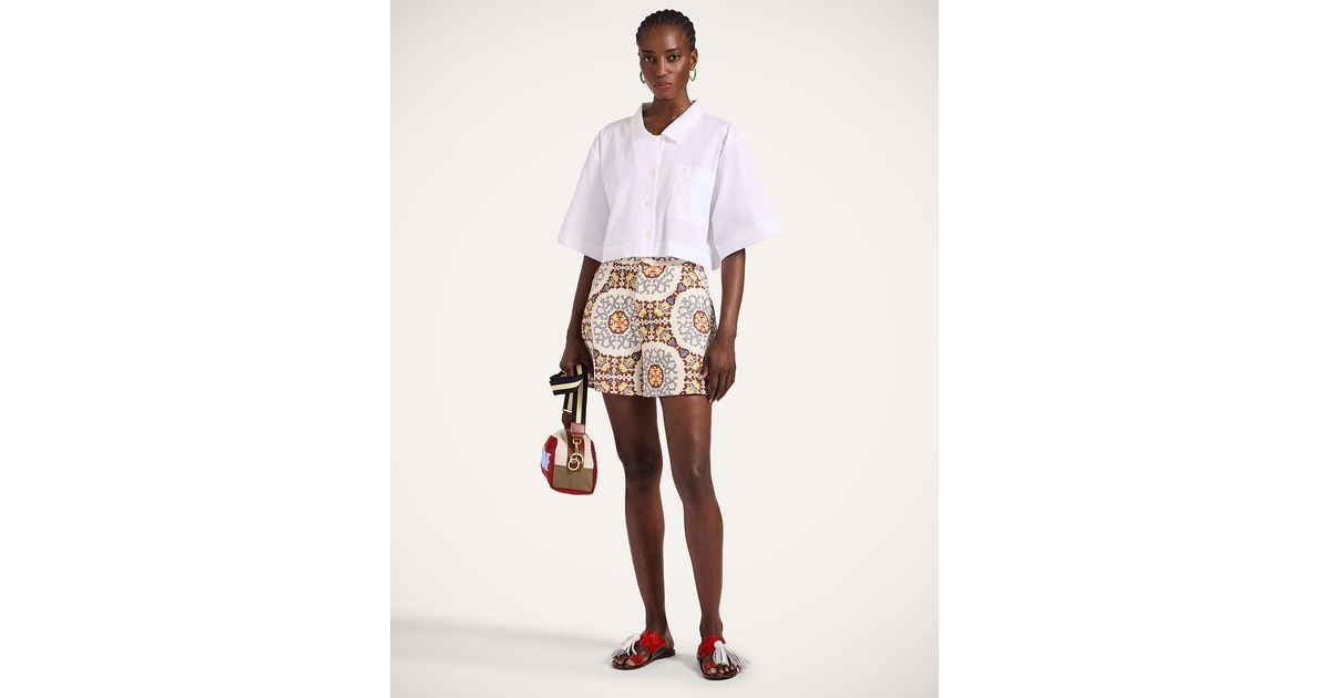 La DoubleJ Good Butt Shorts in Natural | Lyst UK