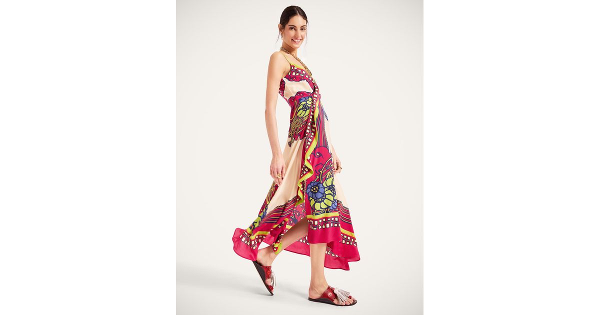 La DoubleJ Turn Around Dress in Red | Lyst UK