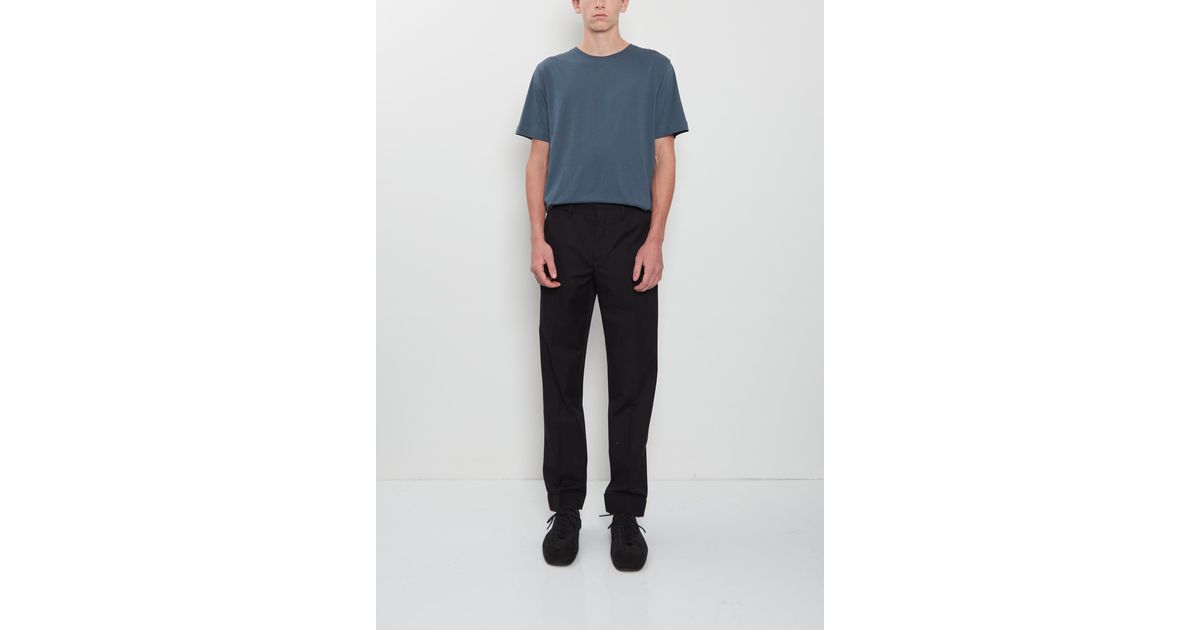 Dries Van Noten Philip Cotton Wool Pants in Blue | Lyst