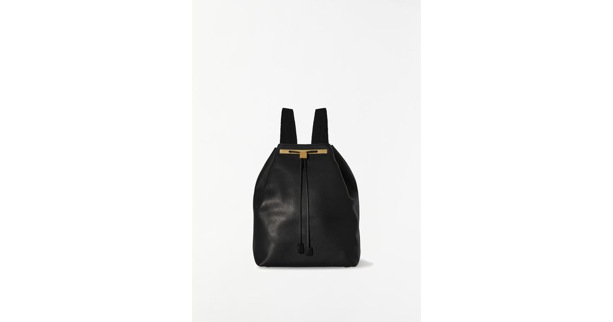 The Row Backpack 11 in Black | Lyst