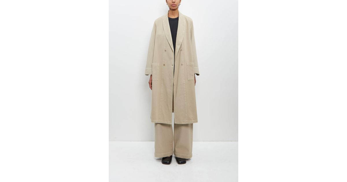 Labo.art Cotton Doc Jacket in Natural | Lyst