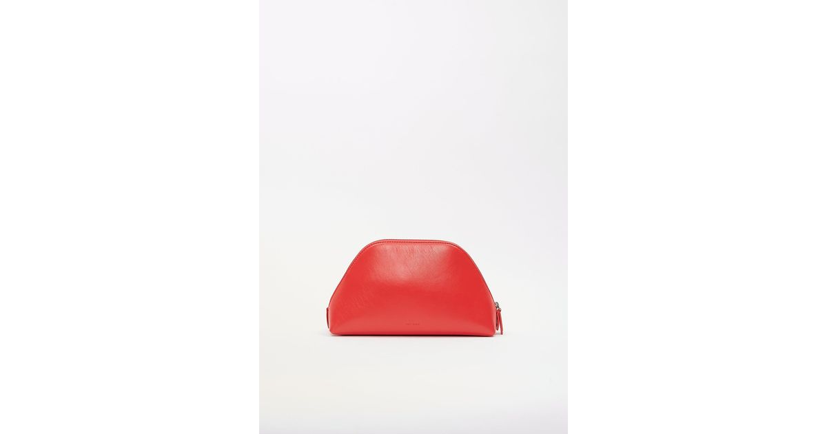 The Row Devon Pouch in Red | Lyst