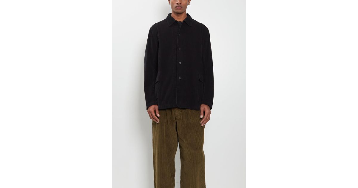 Labo.Art Men Robert Cotton Jacket in Black | Lyst