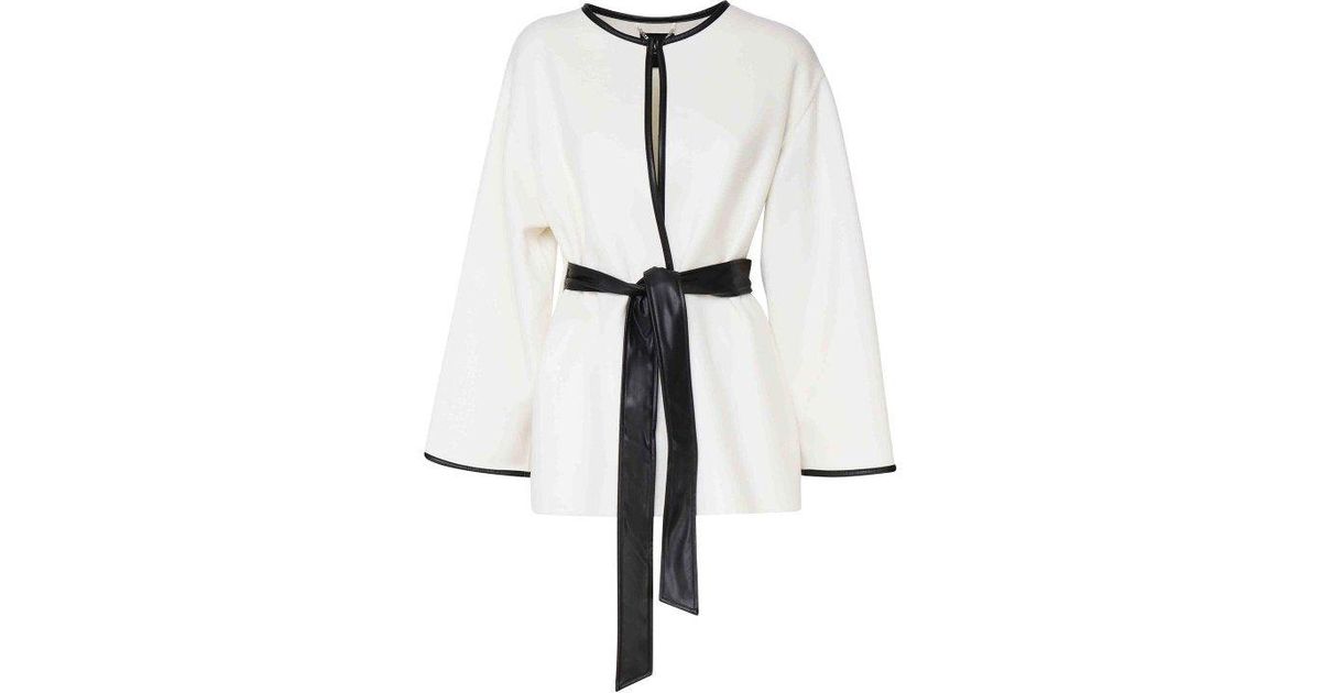 Guess Jacket in White | Lyst
