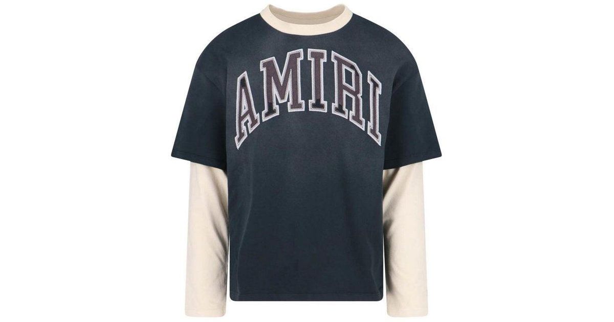 Amiri Mini Dresses in Blue for Men | Lyst