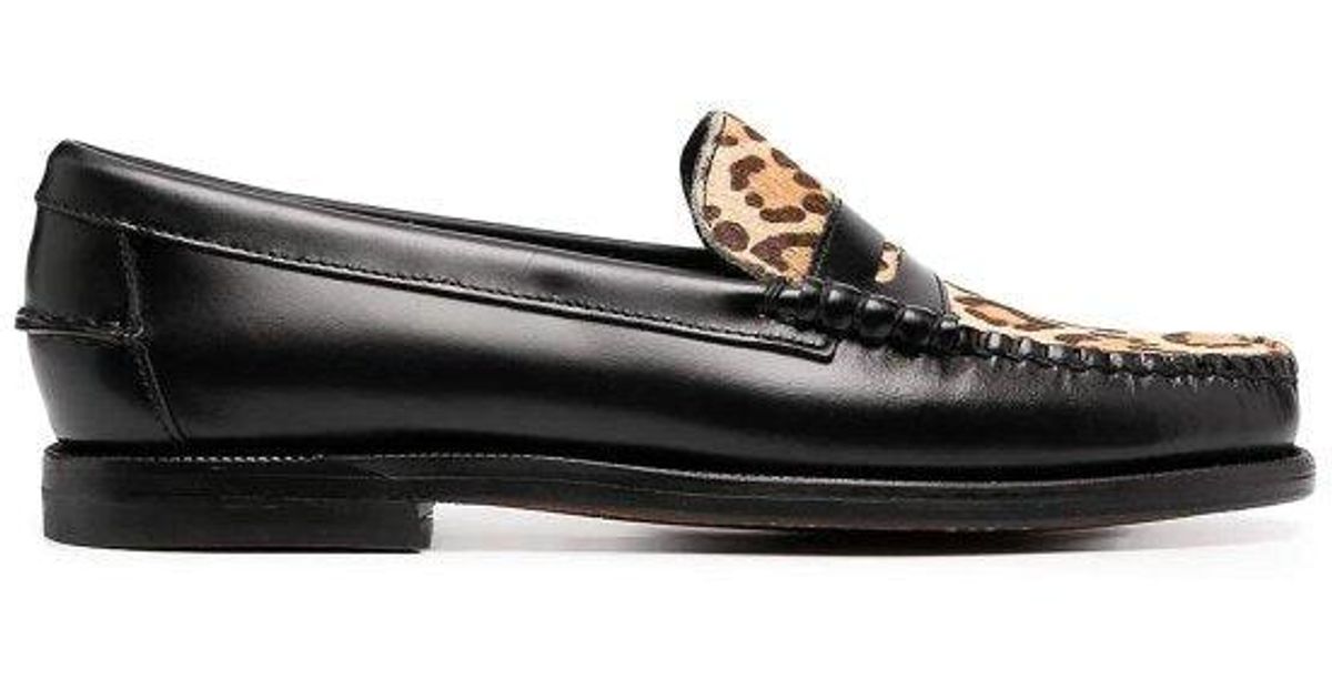 Sebago Loafers in Black | Lyst