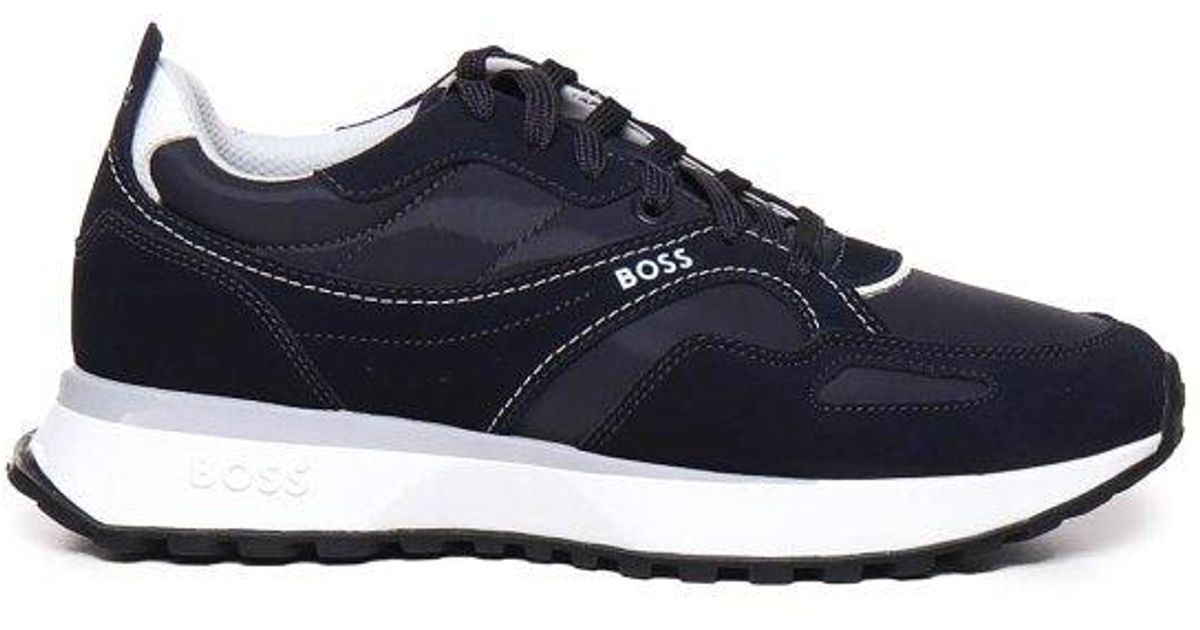 BOSS Trainers in Blue for Men | Lyst