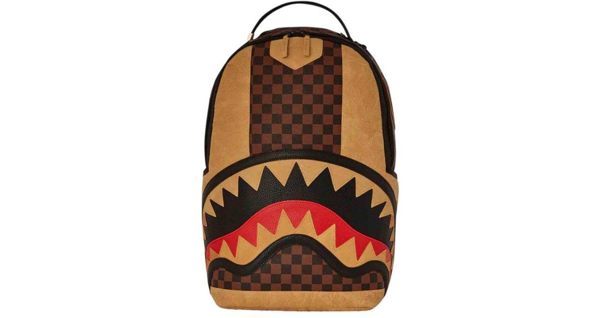 Sprayground Backpacks in Orange for Men | Lyst
