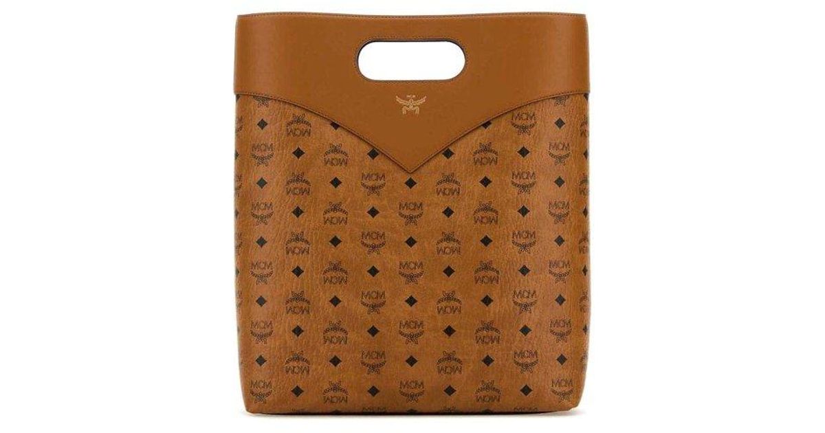 MCM Totes in Brown | Lyst