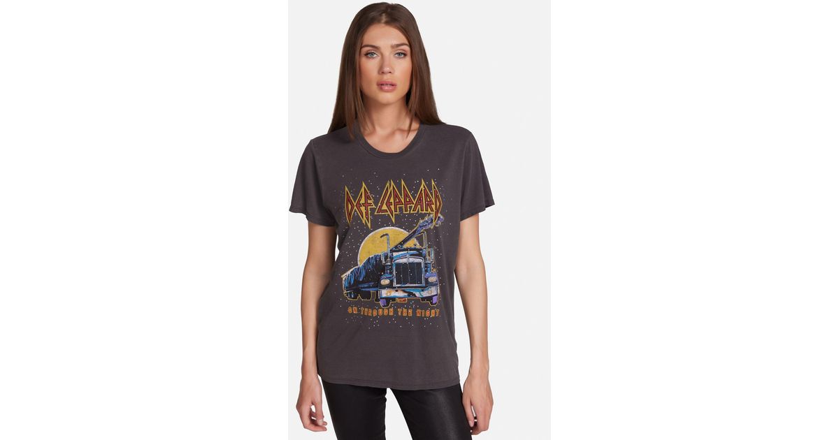 Lauren Moshi Wolf Def Leppard Truck W/ Crystals in Black | Lyst