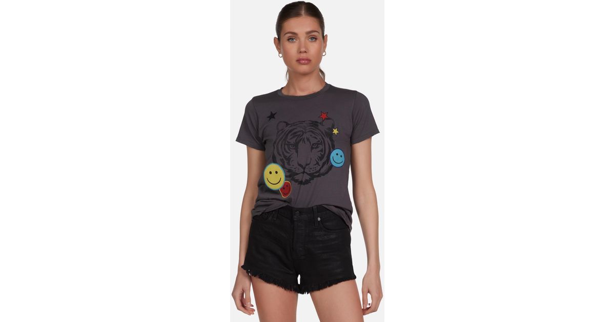Lauren Moshi Croft Vintage Tiger Elements in Blue | Lyst