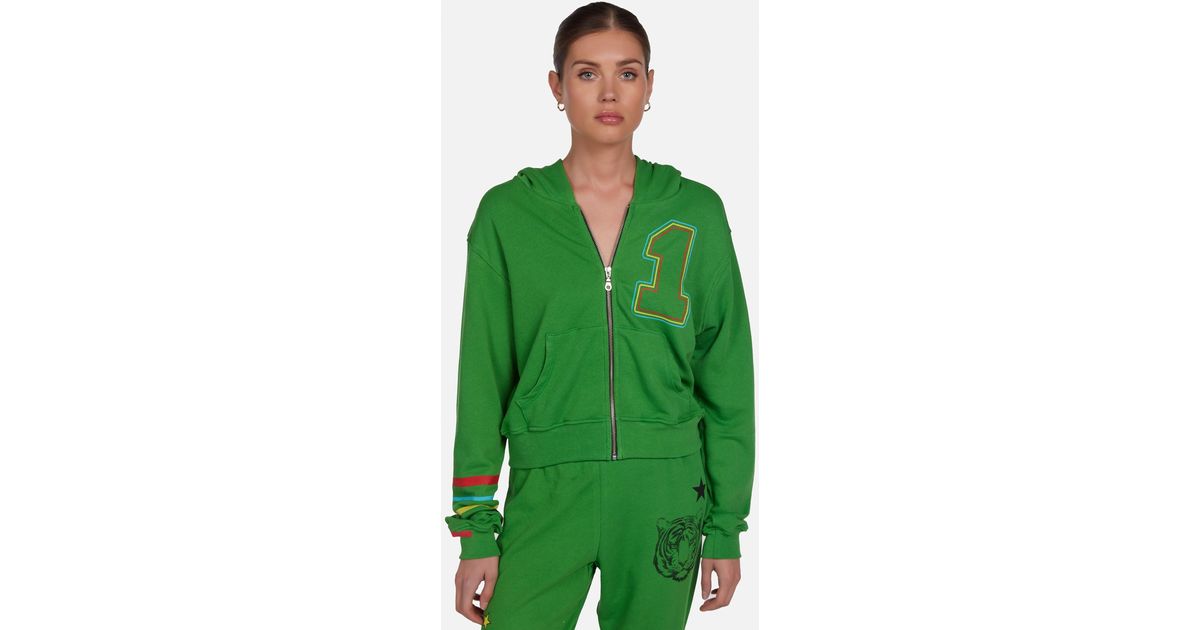 Lauren Moshi Lachelle Vintage Tiger Elements in Green | Lyst