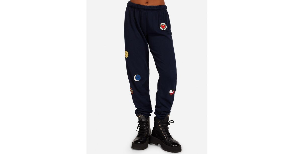 Lauren Moshi Tanzy Hippie Patches in Blue | Lyst