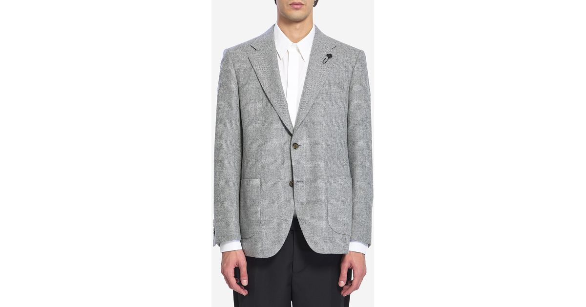 Lardini Jacket in Grey for Men | Lyst UK