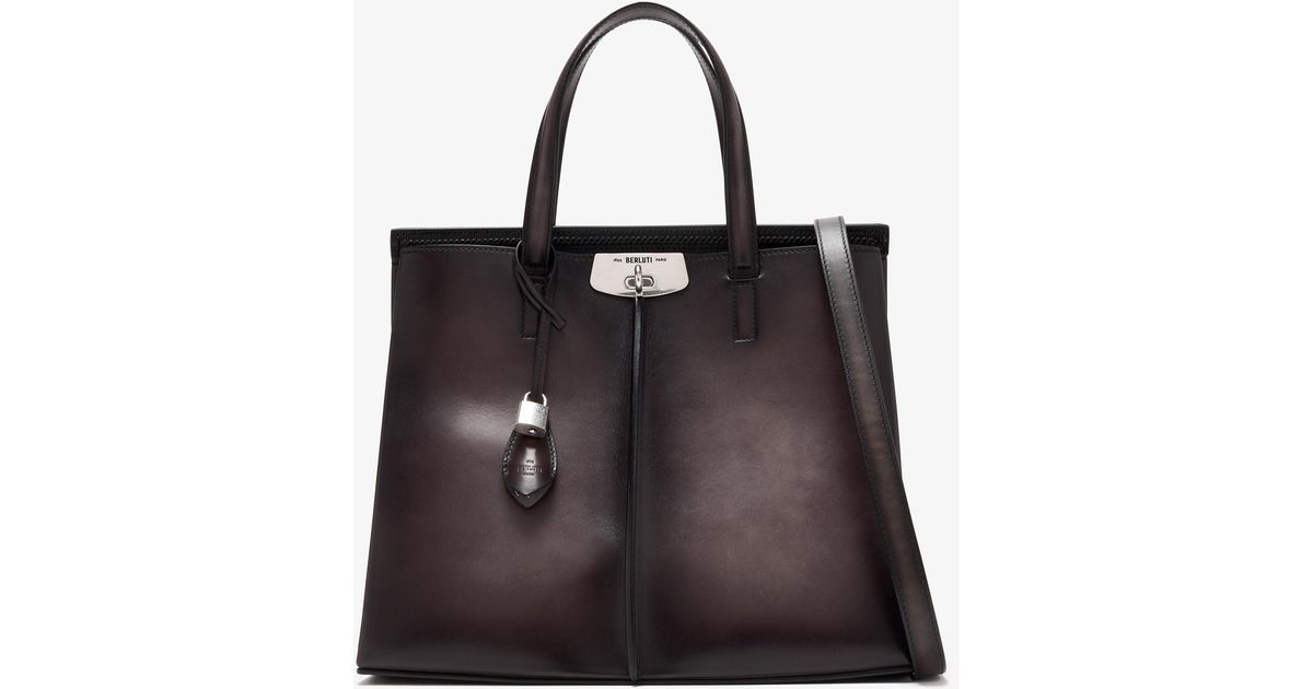 Berluti Luti 38 Tote Bag in Black for Men | Lyst