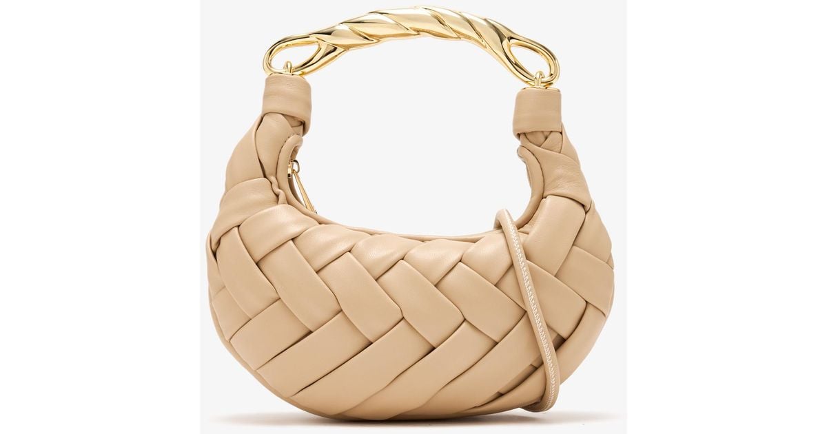 JW PEI Orla Weave Handbag in White | Lyst