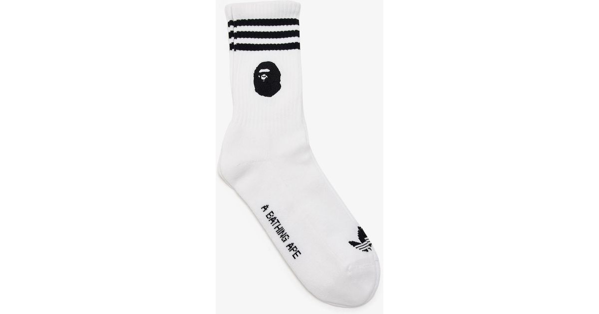 adidas X A Bathing Ape (Bape) Socks in White | Lyst