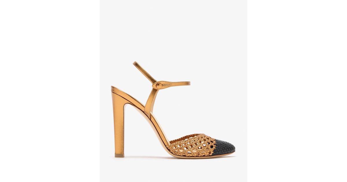 Francesco Russo Mary Jane 105 Pumps in White | Lyst