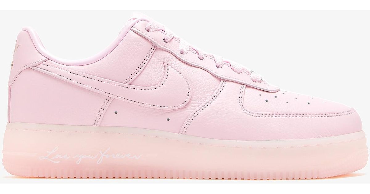 Nike X Nocta Air Force 1 Sneakers in Pink | Lyst