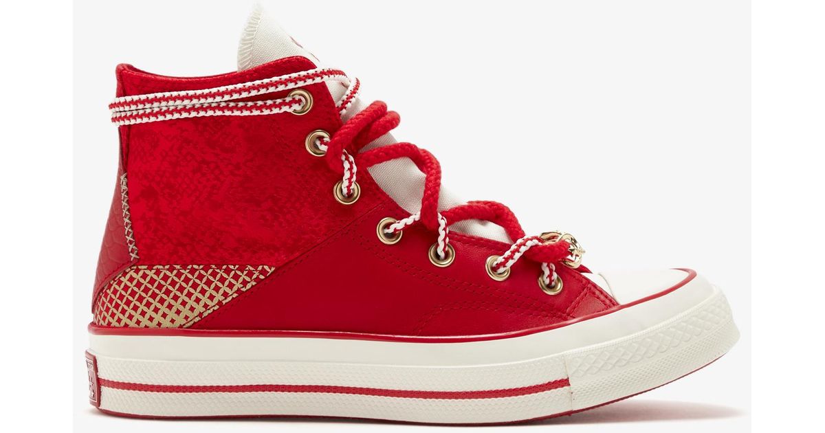 Converse Chuck 70 'Year Of The Snake' Sneakers in Red | Lyst